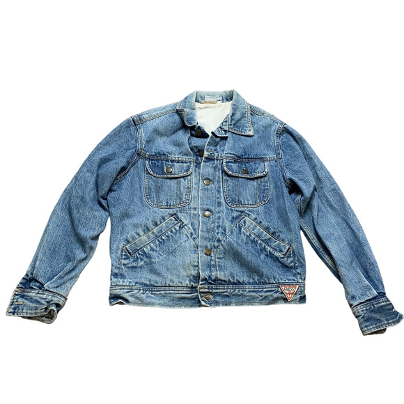 Guess | Jackets & Coats | Vintage Guess Georges Marciano 8s Stone Wash ...